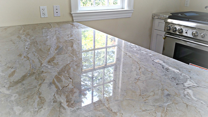 Dolce Vita Quartzite Countertop - Kitchen - New York - by Elite Marble ...