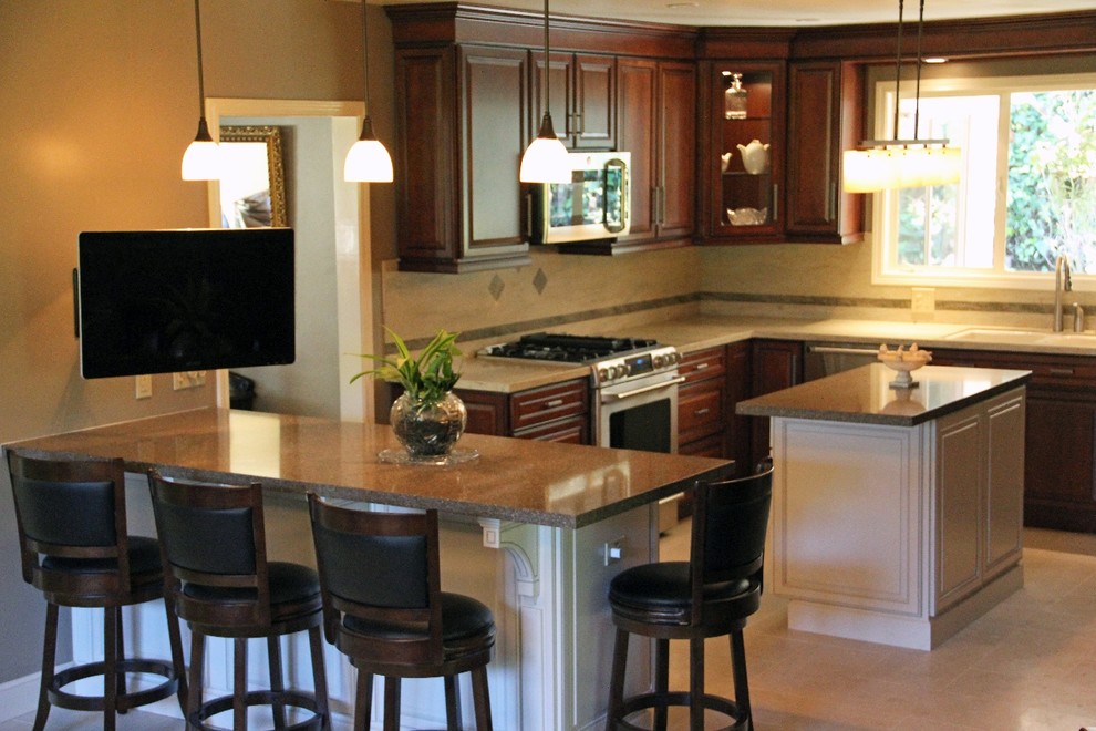 Dole Kitchen - Transitional - Kitchen - Los Angeles - by MiLar Design ...