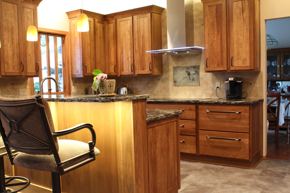 Door Style: Pendleton SP | Species: Hickory | Finish: Truffle ...