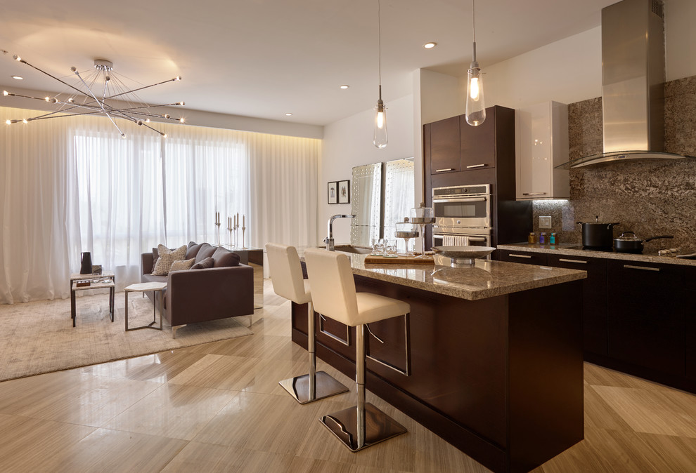 Doral I - Modern - Kitchen - Miami - by User | Houzz