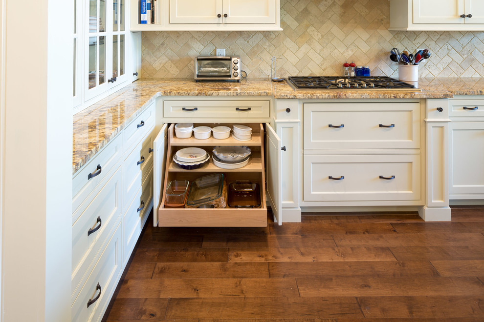 Doric White Beaded Inset Kitchen - Modern - Kitchen - Cincinnati - by ...
