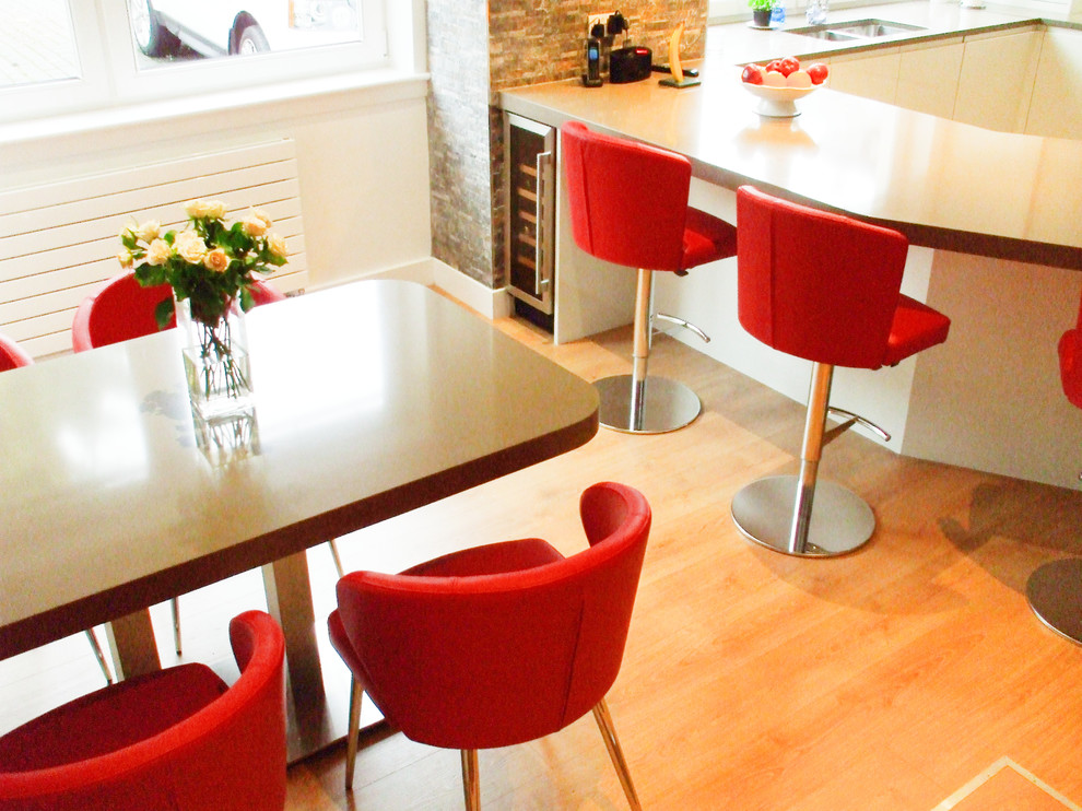 Doris S Barstools with Matching Doris P Arm Chairs - Contemporary ...