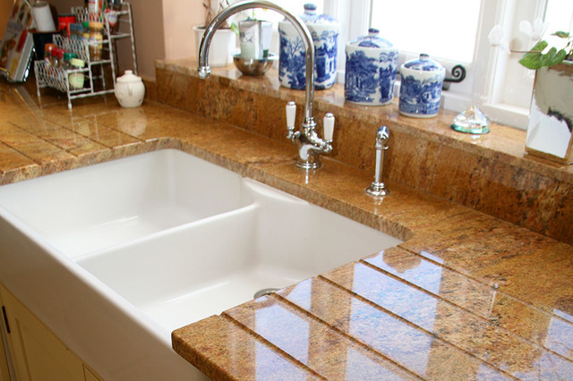 Double Bowl Belfast Sink - Traditional - Kitchen - Wiltshire - by ...