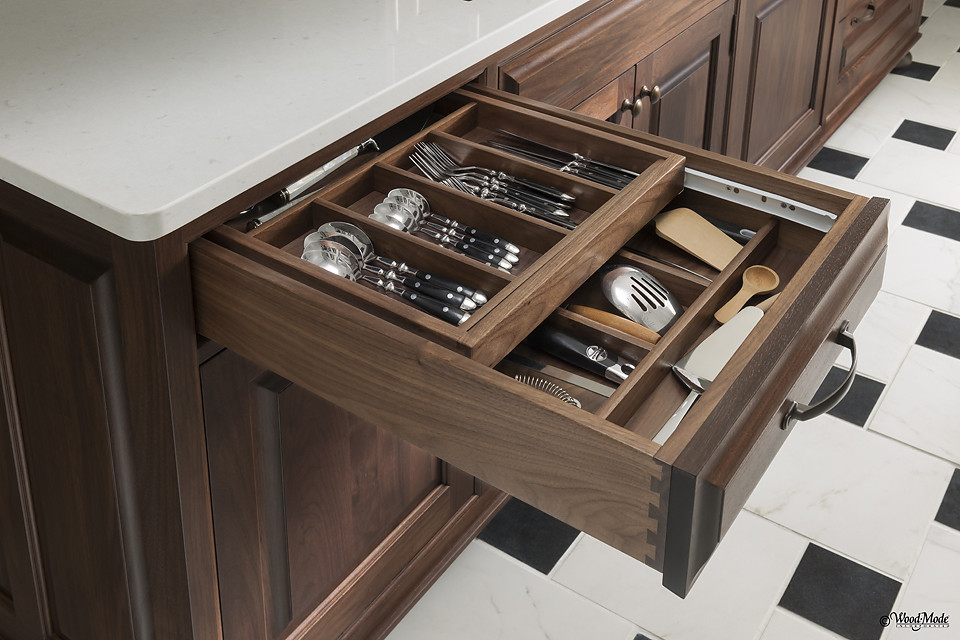 Double Cutlery Divider - Traditional - Kitchen - Houston - by Cabinet ...