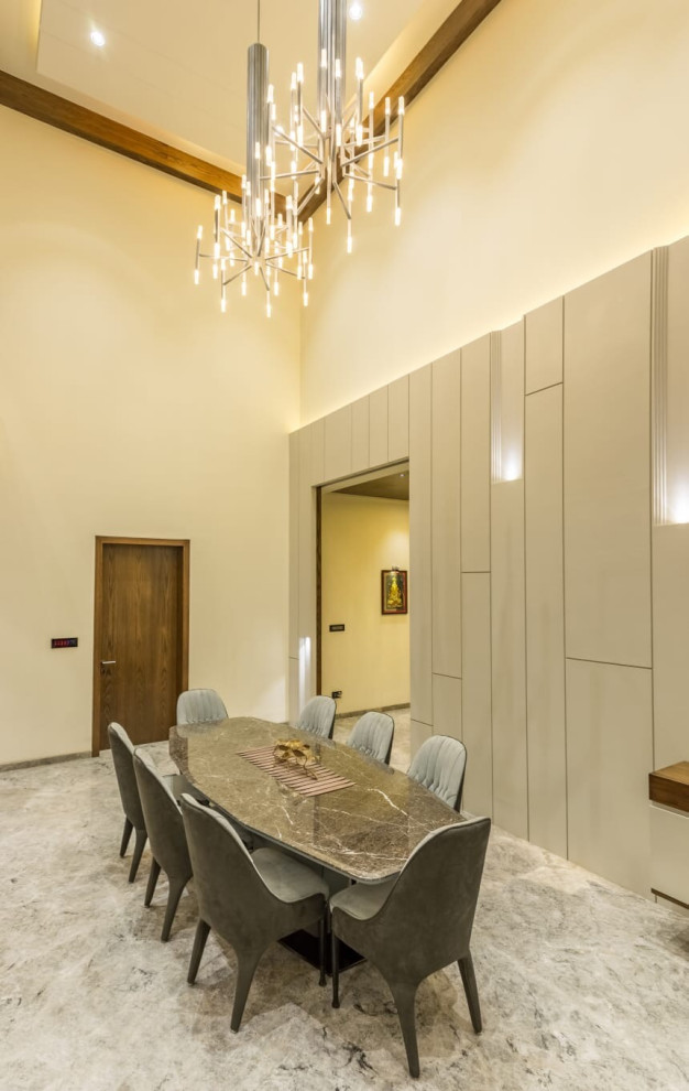 DOUBLE HEIGHT DINING - Modern - Kitchen - by OCA INDIA | Houzz