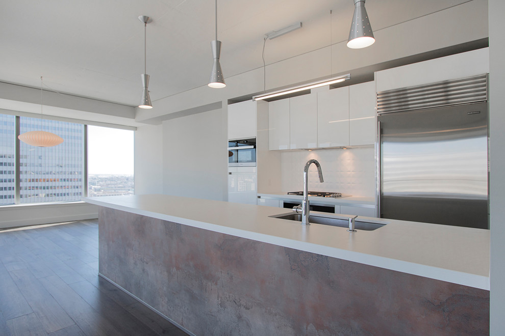 Down Town Chic and Modern Kitchen Remodel - Modern - Kitchen - Los ...