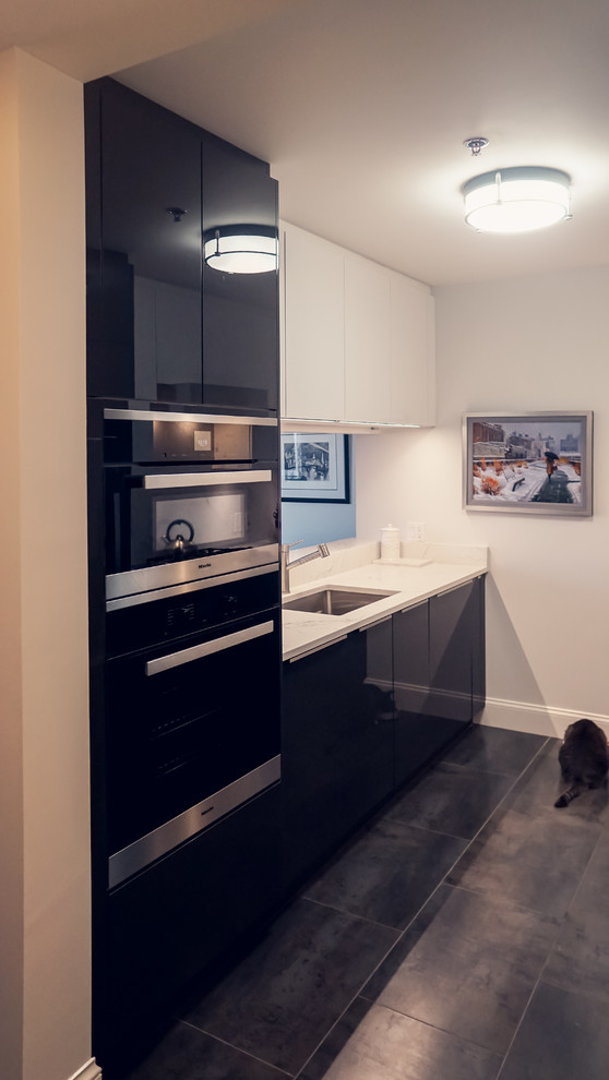 Downtown Boston Kitchen Renovation - Modern - Kitchen - Boston - by YGK ...