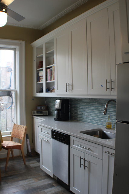 Downtown Brooklyn Revised Galley - Transitional - Kitchen - New York ...
