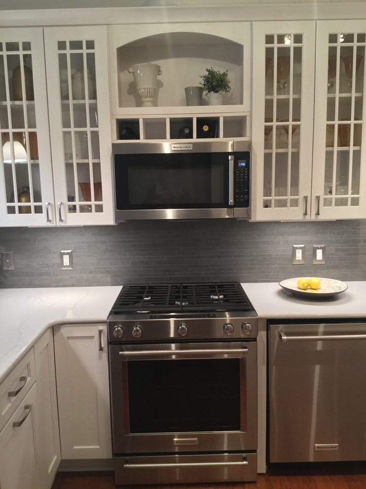 Downtown High-Rise Apartment - Transitional - Kitchen - New York - by ...