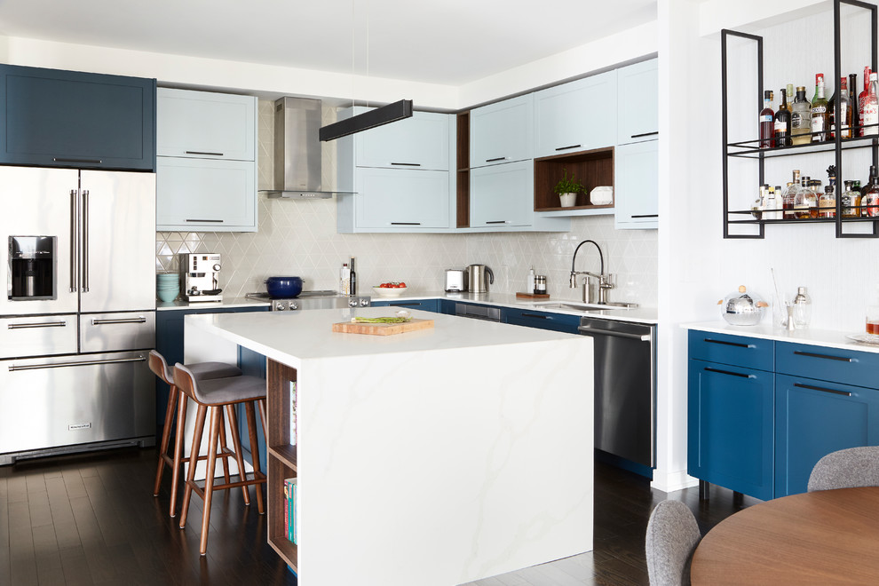 Downtown Toronto Condo Kitchen - Modern - Kitchen - Toronto - by Ashton ...