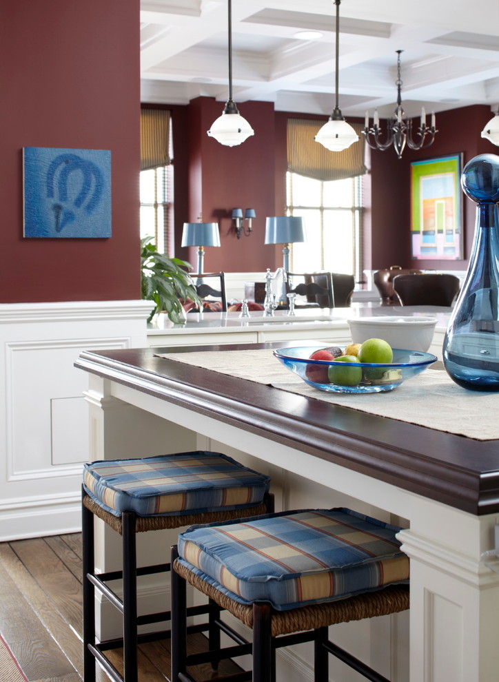 Downtown traditional loft - Traditional - Kitchen - New York - by Rusk ...