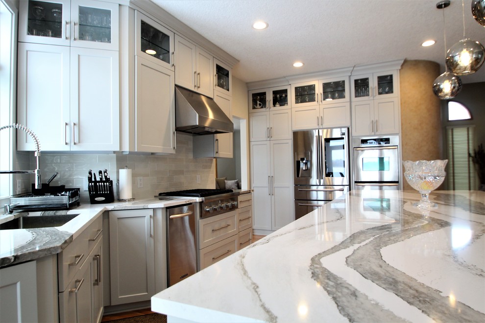 Dramatic Simplicity - Modern - Kitchen - Minneapolis - by J Brothers Design | Build | Remodel ...