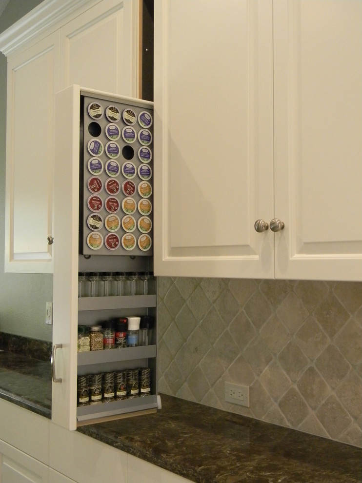 Dropout Spice Rack/Storage System - Traditional - Kitchen - San ...