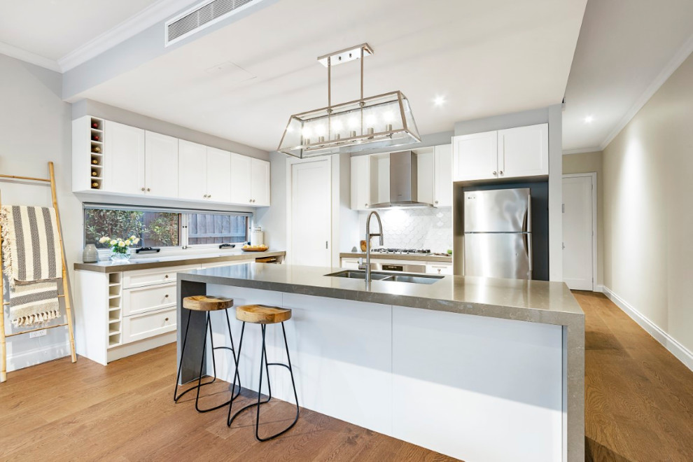 Dual Occupancy (Hamptons Inspired) - Highett - Modern - Kitchen ...