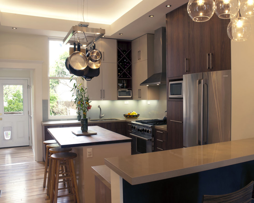 duboce park flat - kitchen - Modern - Kitchen - San Francisco - by tall ...