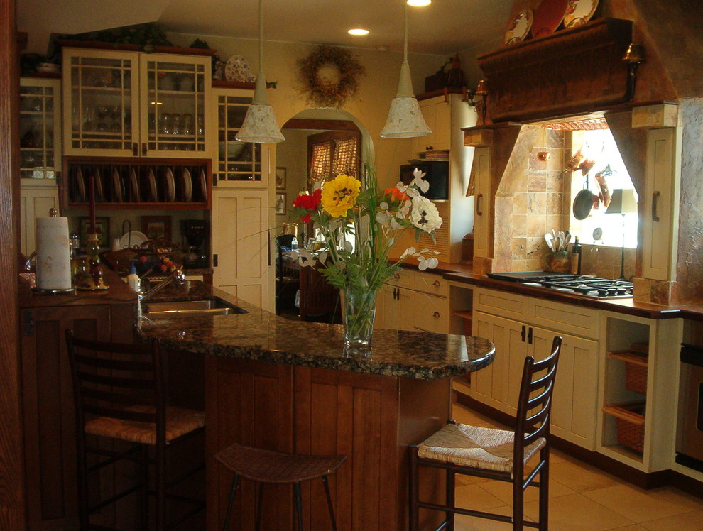 Dutch Colonial Kitchen - Traditional - Kitchen - Detroit - by Kathryn ...