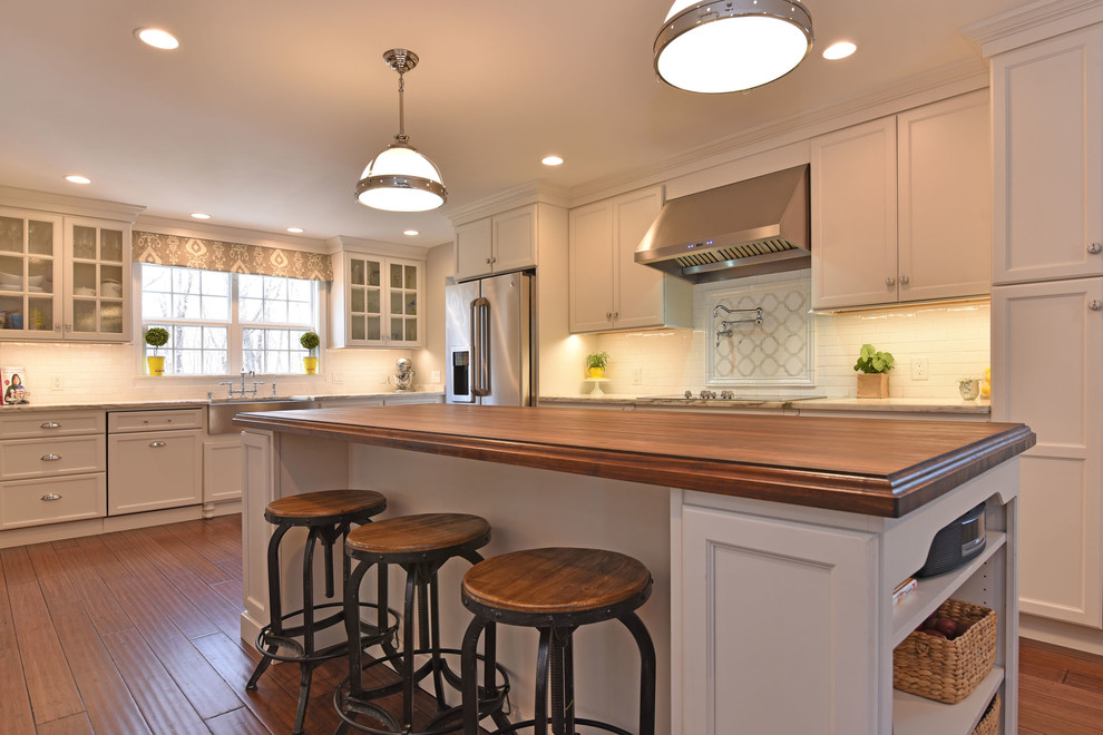 Dutch Colonial renovations - Transitional - Kitchen - Providence - by ...