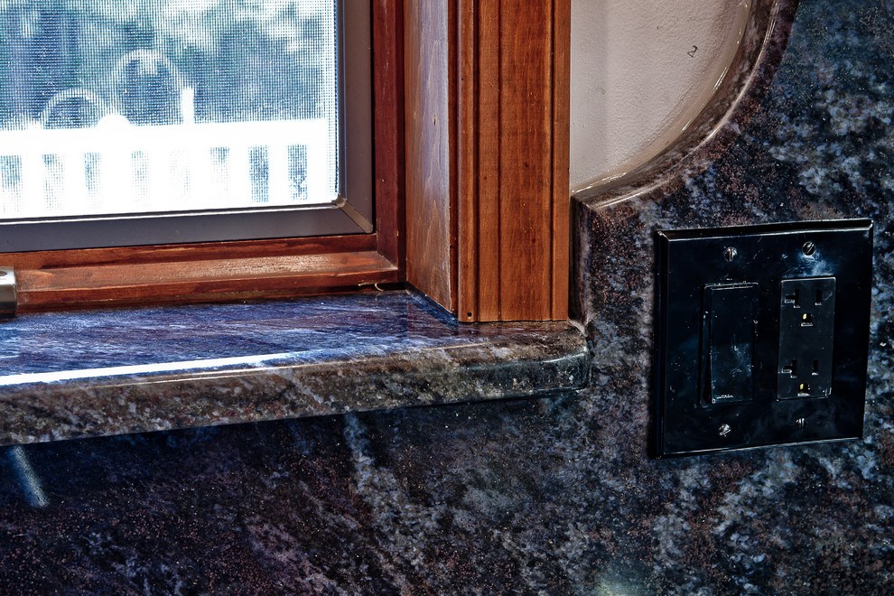 Dynamic Blue Granite Kitchen - Eclectic - Kitchen - DC Metro - by ...