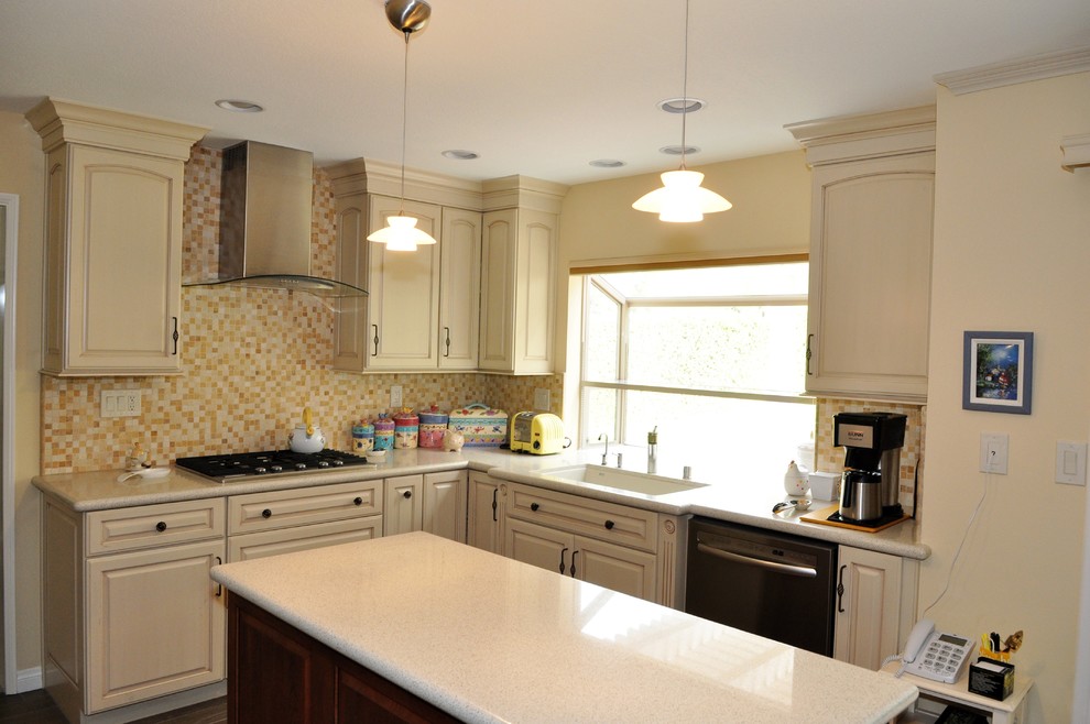 Dynasty Maple Wood Alma Opaque Cognac Antiquing - Traditional - Kitchen ...