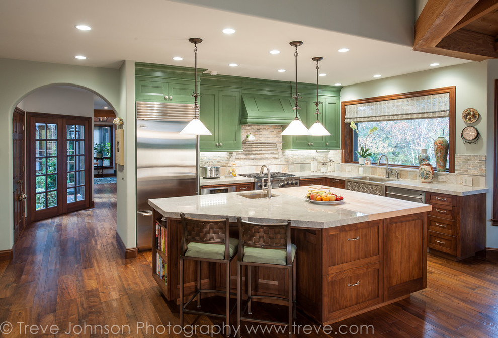 East Bay Home - Traditional - Kitchen - San Francisco - by Treve ...