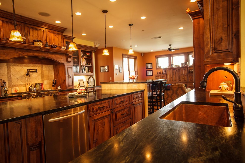 East Boulder Residence - Rustic - Kitchen - Denver - by Fänas ...