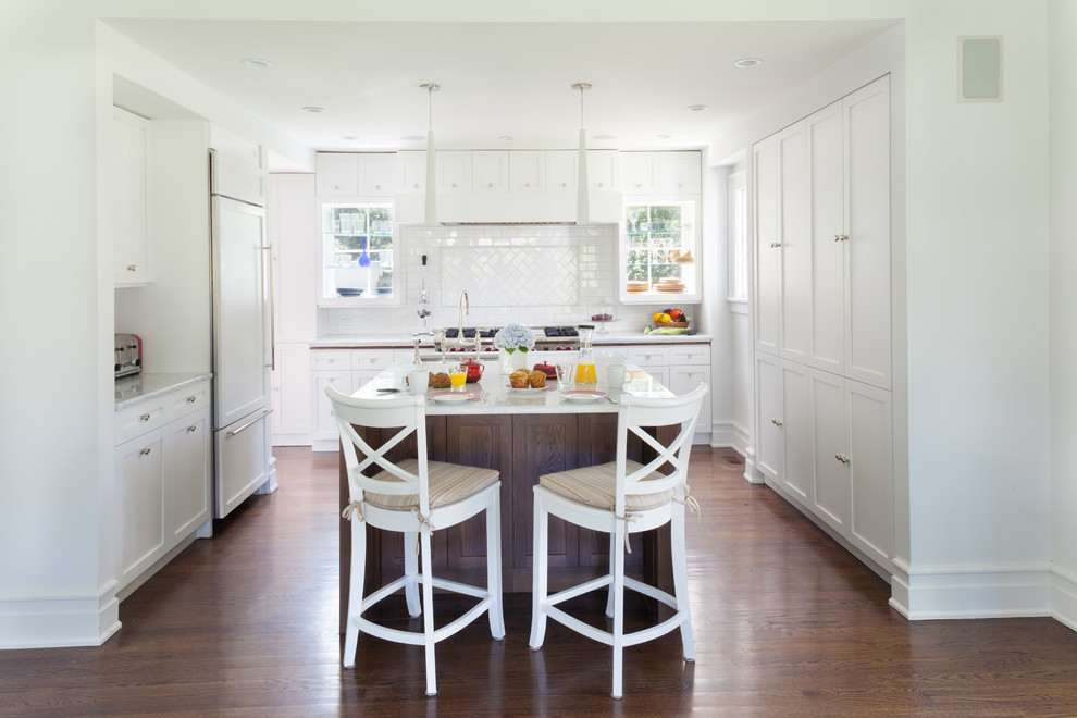 East Hampton Beach House - Beach Style - Kitchen - New York - by Paul ...