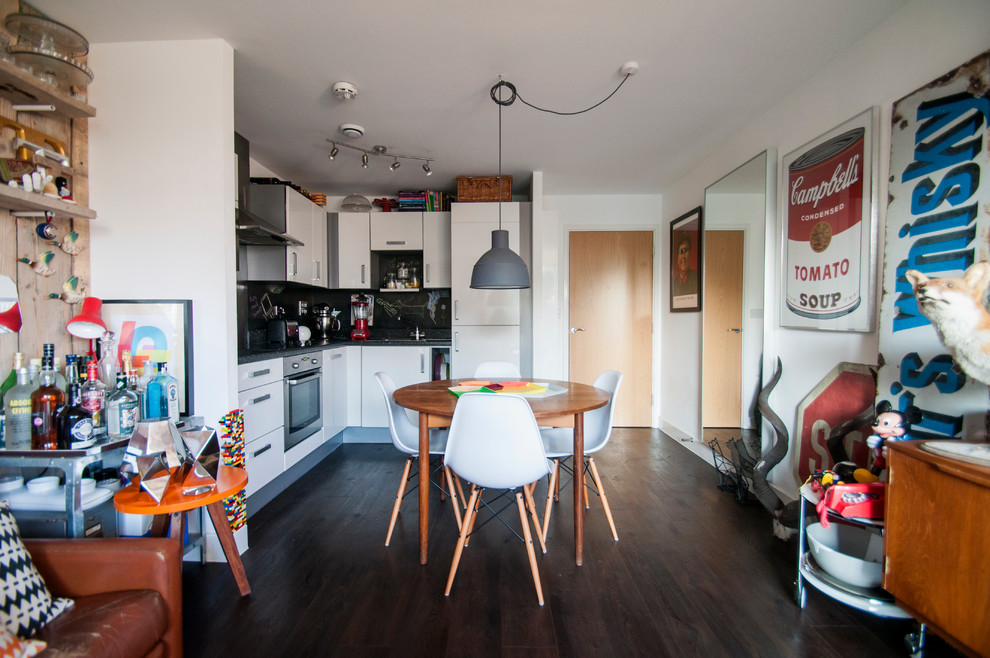 East London Flat - Eclectic - Kitchen - London - by Amelia Hallsworth ...
