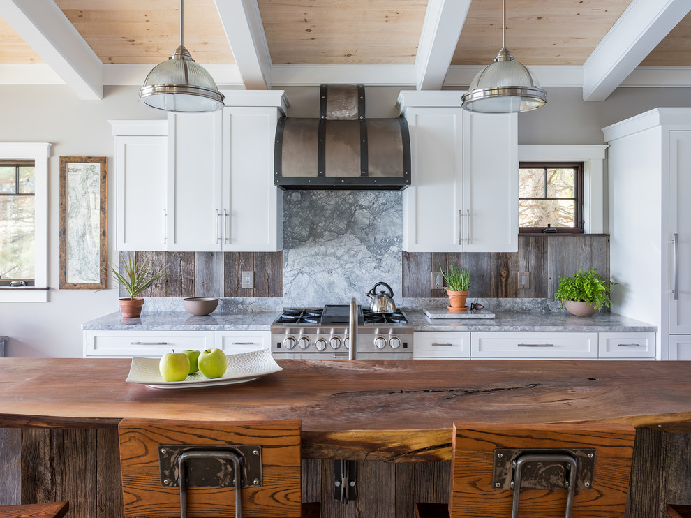 East meets West in the Adirondacks - Rustic - Kitchen - New York - by ...