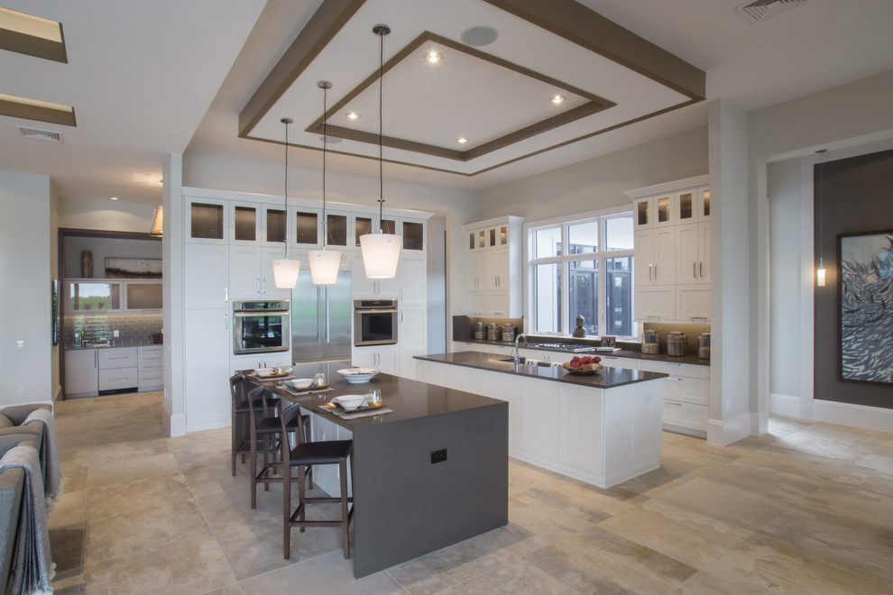Easy Living - Modern - Kitchen - Miami - by Kitchens By Clay | Houzz
