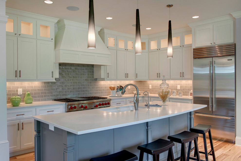 Edina - Midwest Luxury Home Tour - Contemporary - Kitchen - Minneapolis ...