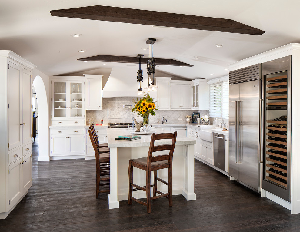 El Encanto - Traditional - Kitchen - Santa Barbara - by The Kitchen ...
