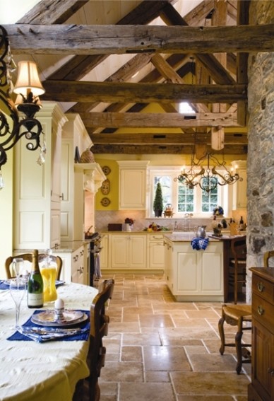 Elegant Old Manor Kitchen - Traditional - Kitchen - Philadelphia - by ...