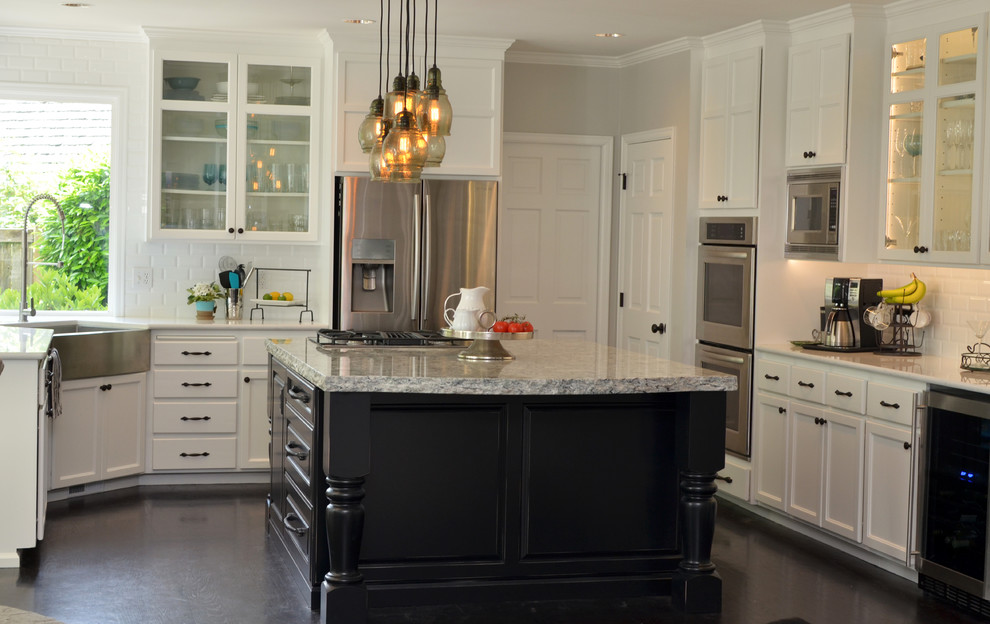 Elegant, Stately, Transitional kitchen - Sammamish - Farmhouse ...