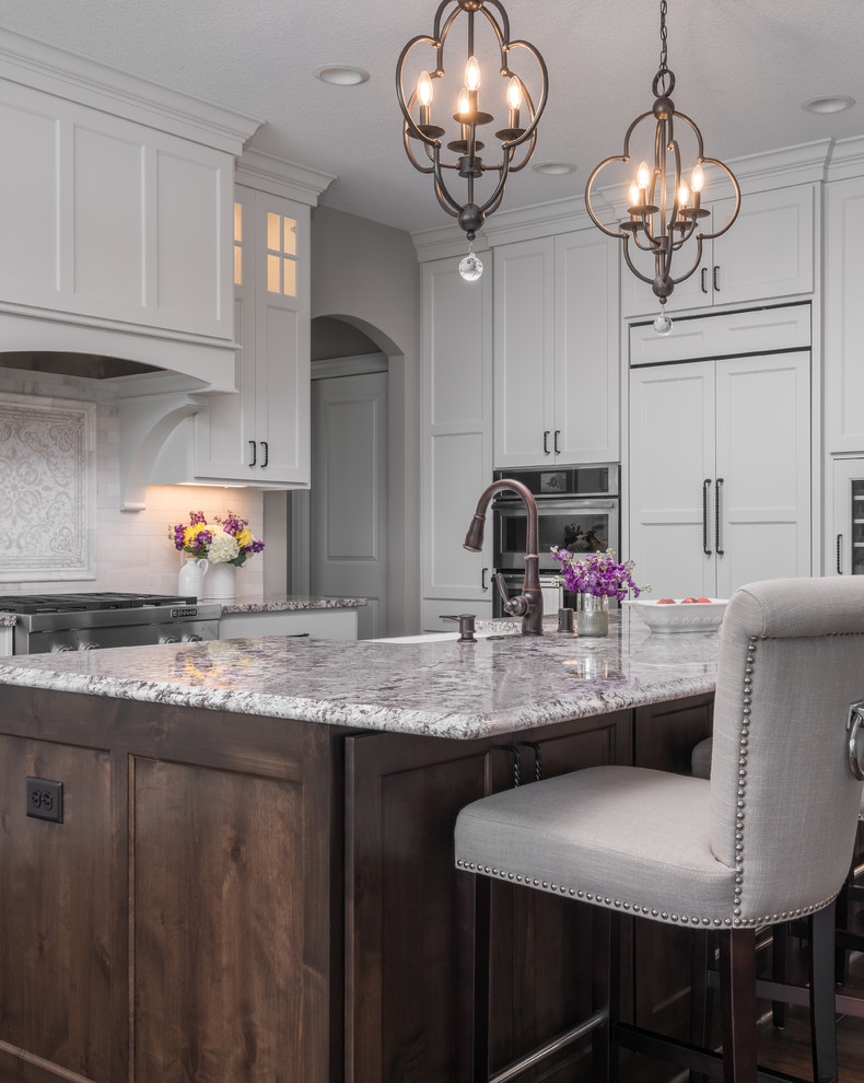 Elegant Transitional Home - Transitional - Kitchen - Minneapolis - by ...