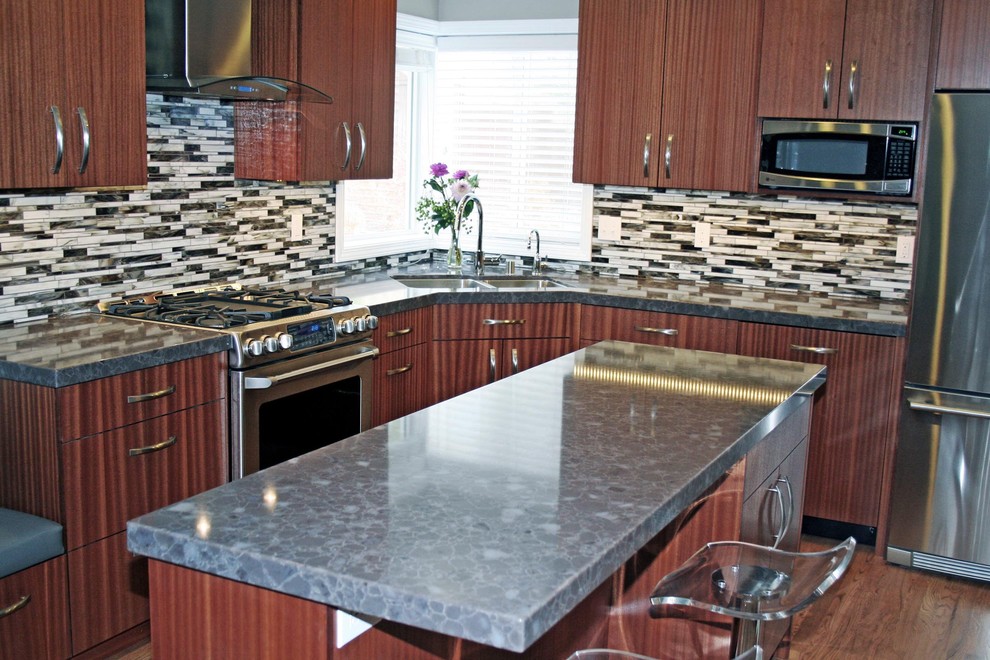 Elegantly Hip - Modern - Kitchen - Seattle - by Berry Built and Design ...