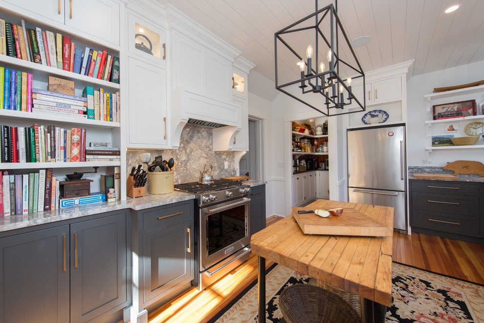 Elm Street Kitchen | Pantry - Farmhouse - Kitchen - Providence - by ...