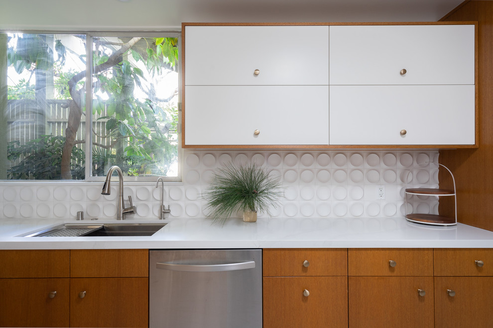 Encino Mid Century - Contemporary - Kitchen - Los Angeles - by Pamela ...