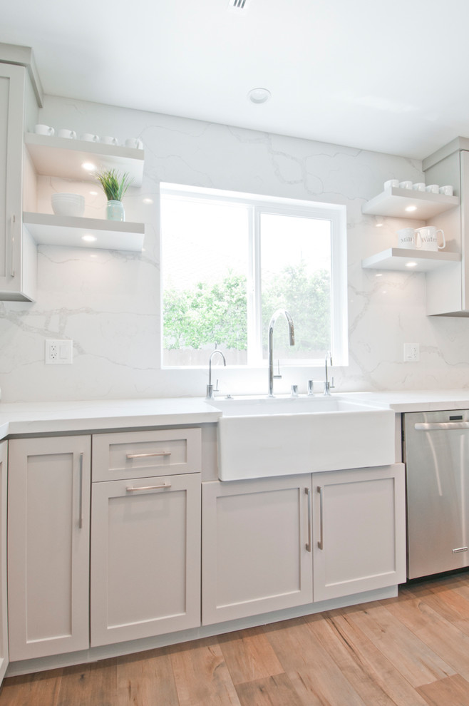 Encino- Traditional Open Concept Kitchen - Traditional - Kitchen - Los ...