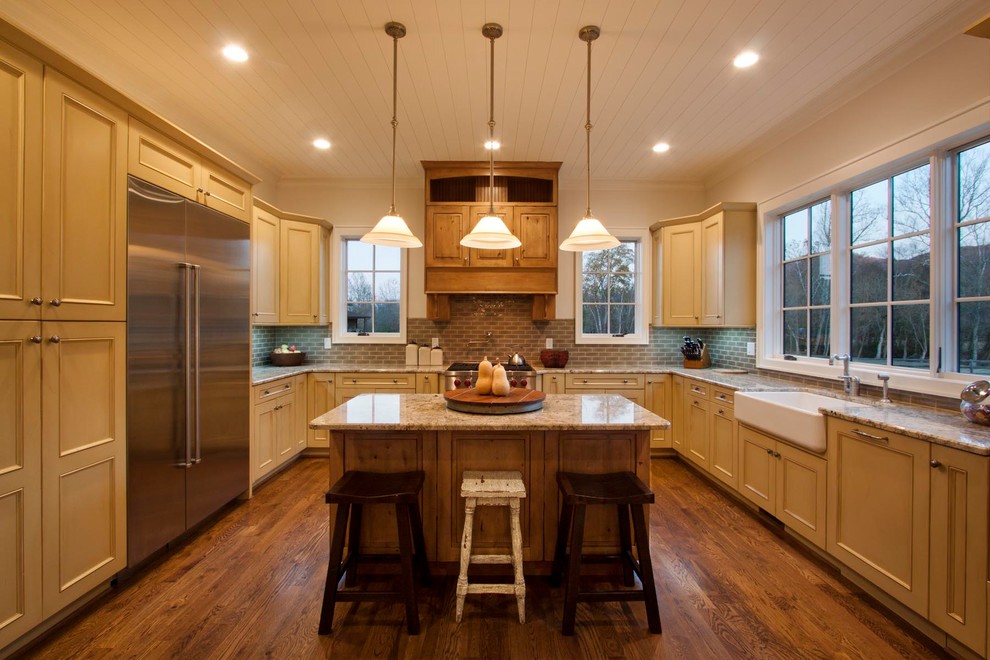 English Elm - Traditional - Kitchen - Other - by Buchanan Construction ...