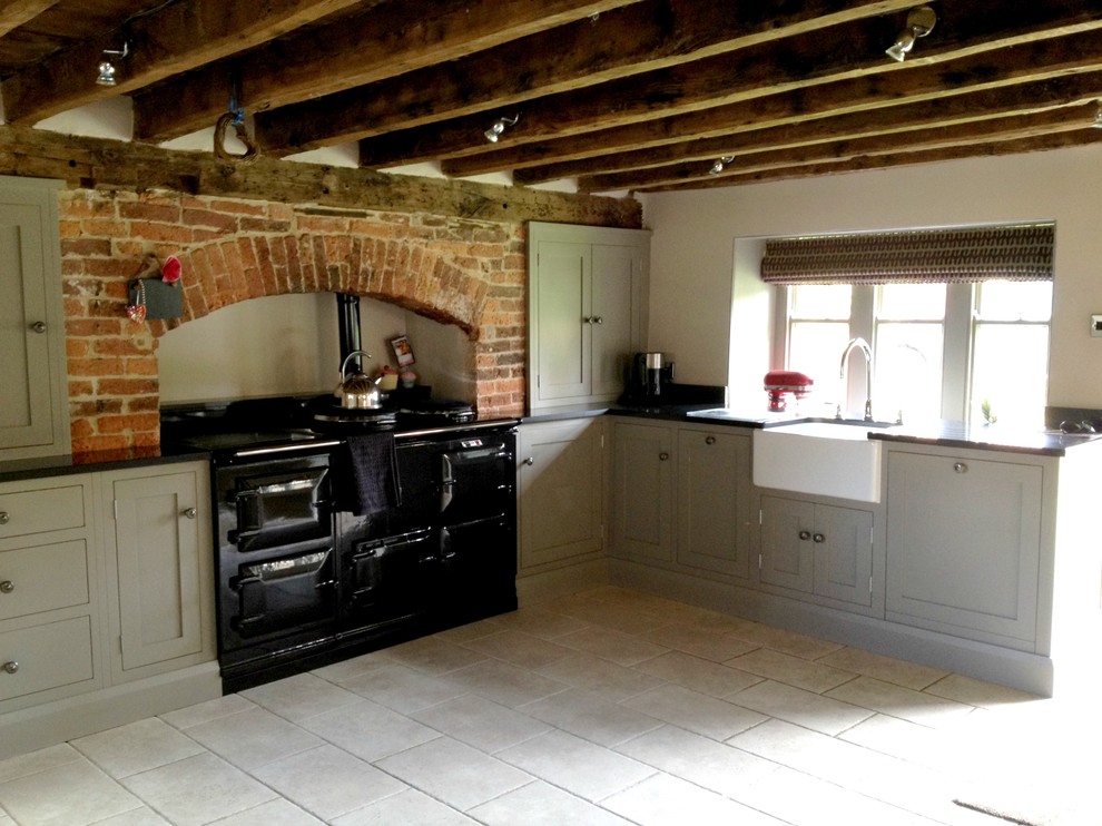 English Farmhouse - Farmhouse - Kitchen - Atlanta - by Martine Resnick ...