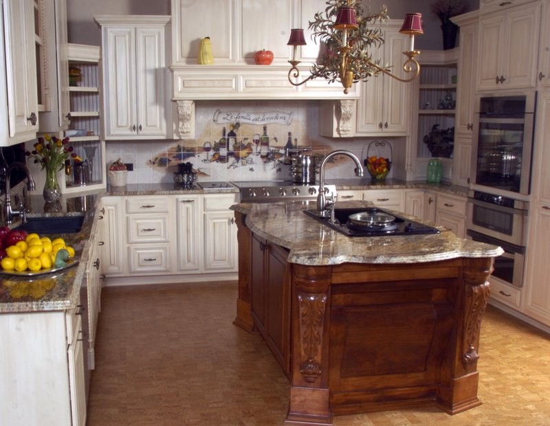 English Style Kitchen - Traditional - Kitchen - Miami - by KW Cowles ...