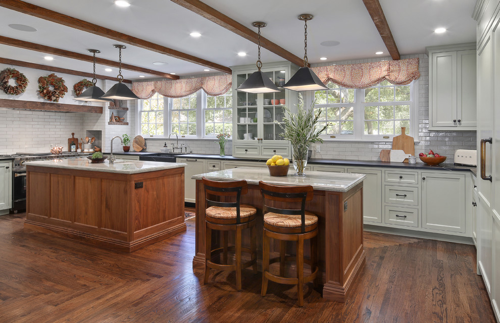 English Tudor - Traditional - Kitchen - Los Angeles - by Scribe Studio
