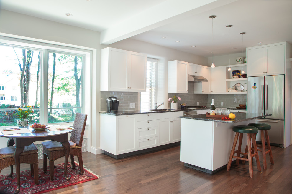 enlarged kitchen - Modern - Kitchen - Philadelphia - by Heacock ...