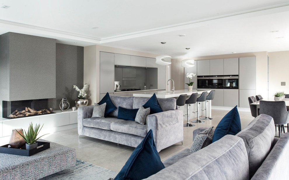 Entertaining Space - Contemporary - Kitchen - Belfast - by Interior360 ...