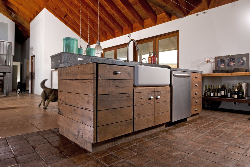 Esca - Industrial - Kitchen - San Francisco - by Leo Claudio Cabinets ...