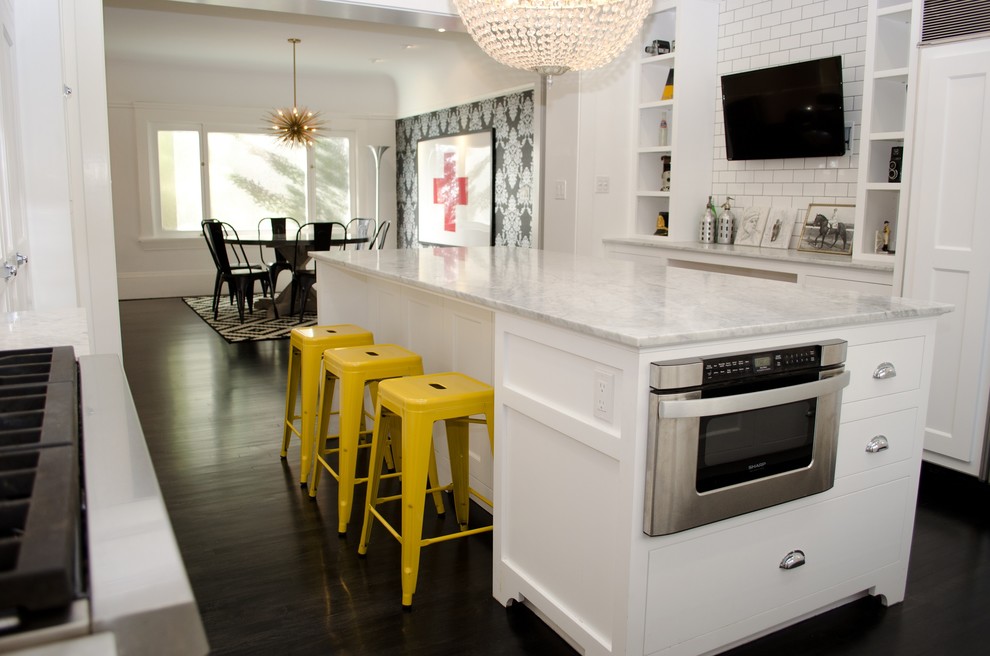 Estrella Kitchen Restoration & Main Floor Upgrades - Eclectic - Kitchen ...