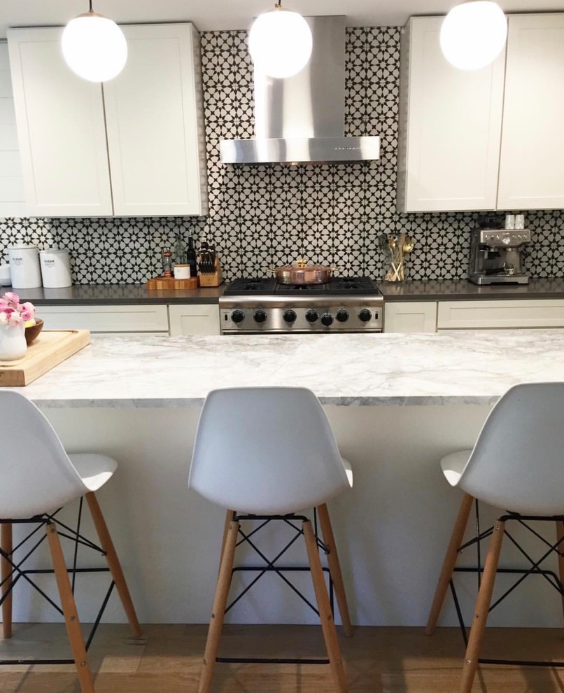 Estrella Pattern - Contemporary - Kitchen - Dallas - by Riad Tile | Houzz