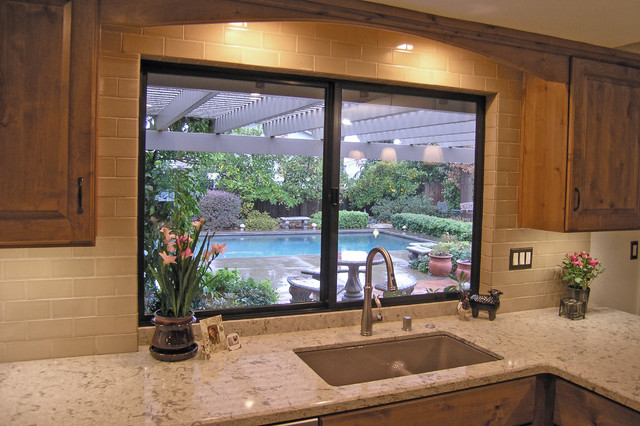 Etzler Family Kitchen Sink Window - Contemporary - Kitchen - Sacramento ...