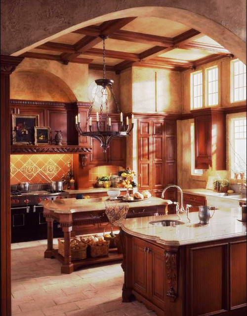 European Heritage Traditional Kitchen - Traditional - Kitchen - St ...