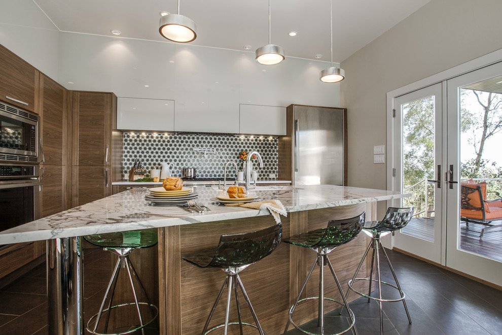 European Native - Contemporary - Kitchen - Houston - by Pink Door ...